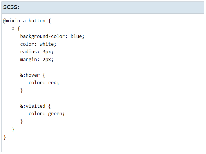 Mixins در SASS | آتریا